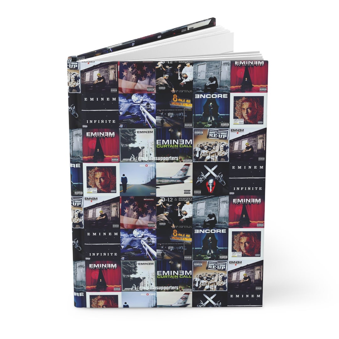 Eminem Album Art Cover Collage Hardcover Journal - Etsy