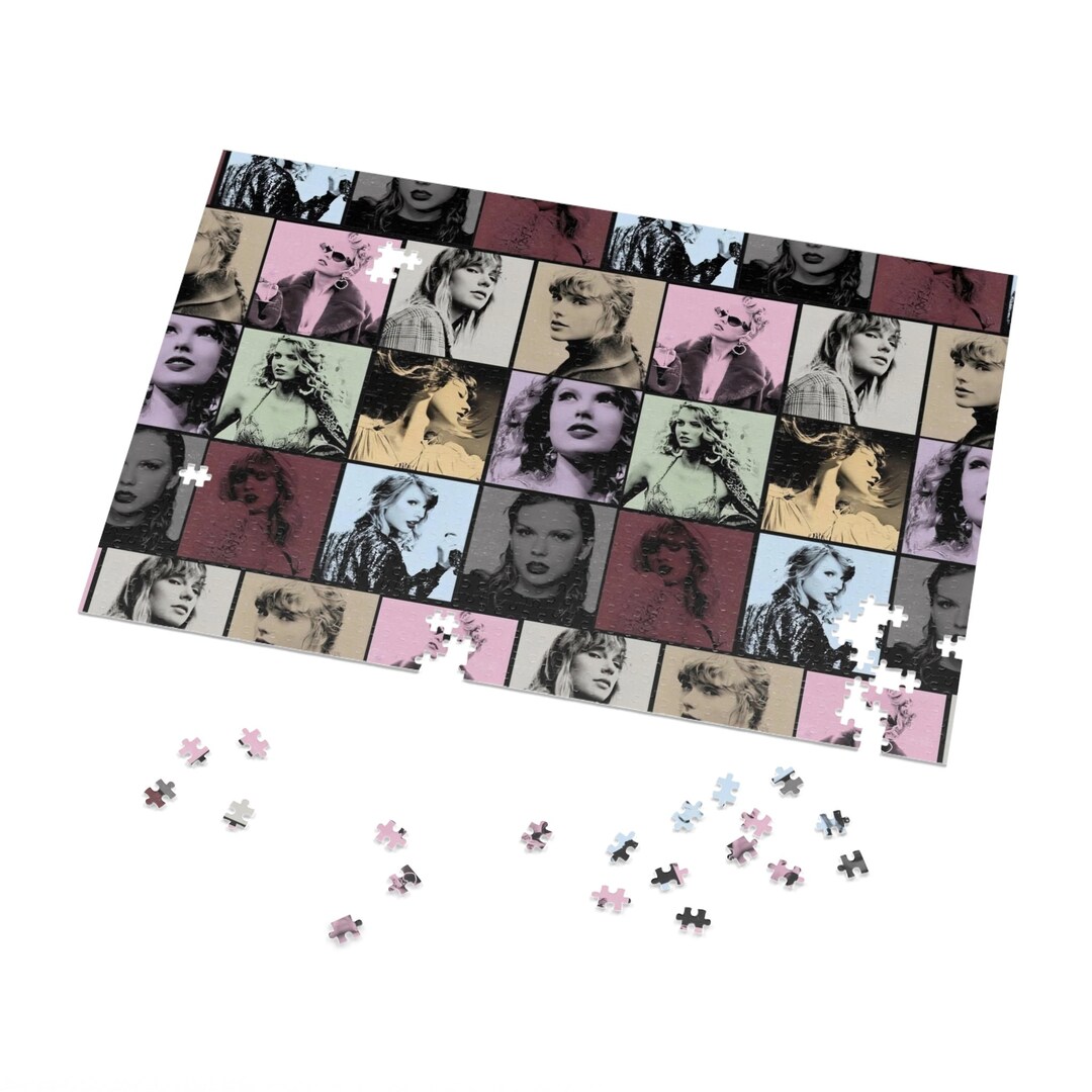 Taylor Swift Eras Collage Jigsaw Puzzle 30 110 252 500 - Etsy