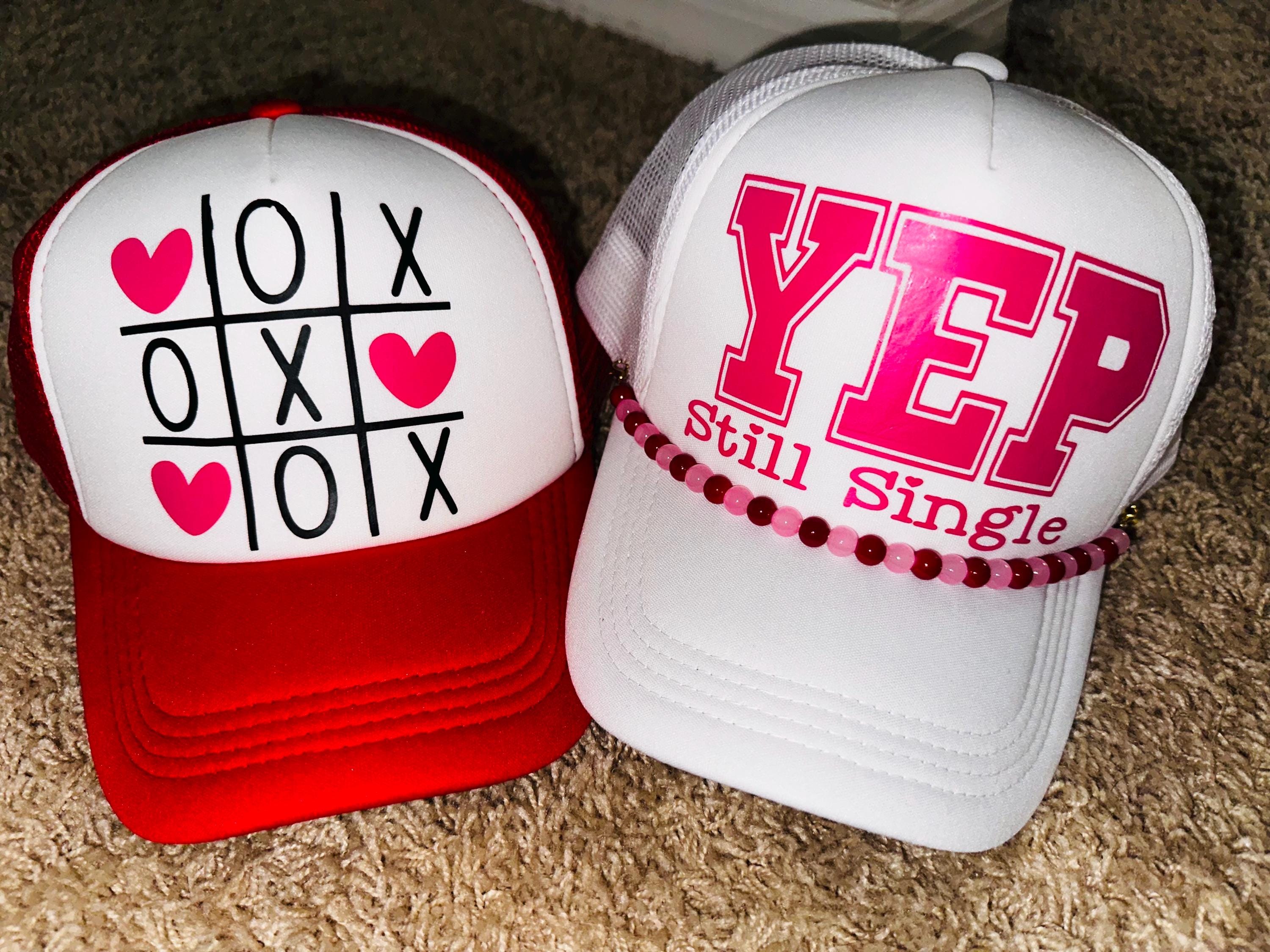 Valentine Trucker Hats, Love Trucker Hat, Custom Truckers Hat, Tic Tac ...