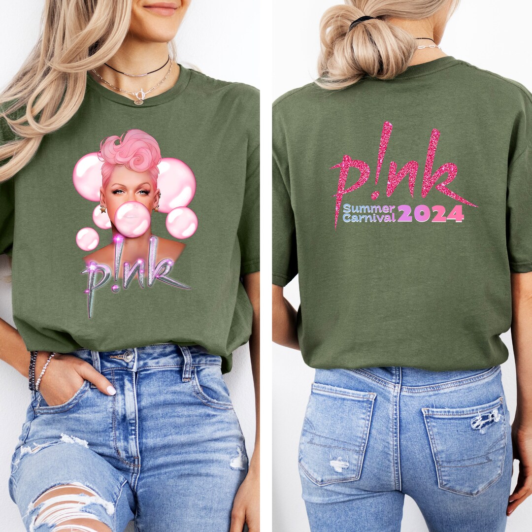Pink Summer Carnival T-shirt, Pink Tour 2024, Concert T-shirt ...