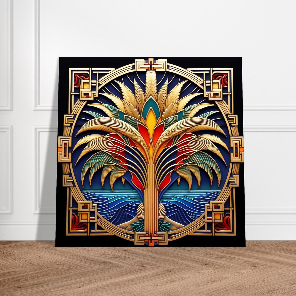 Art Deco Wall Art "motif" Poster - Etsy