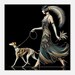 Chic Original Vintage ERTE Art Deco PRINT "ondee the Downpour" Fashion ...