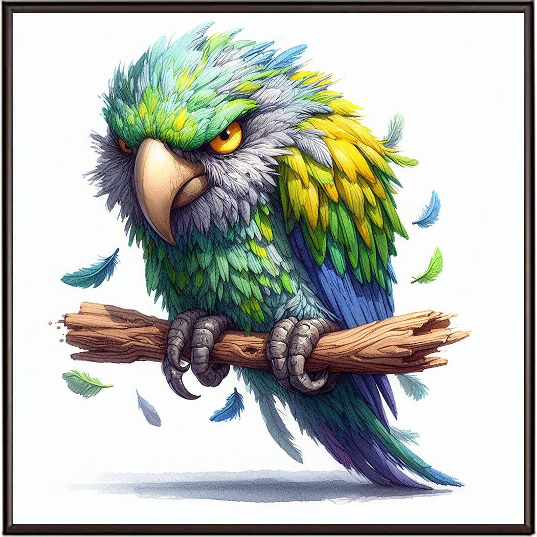 Printable Kids Wall Art Cute Grumpy Friends Set of Four Cartoon ...