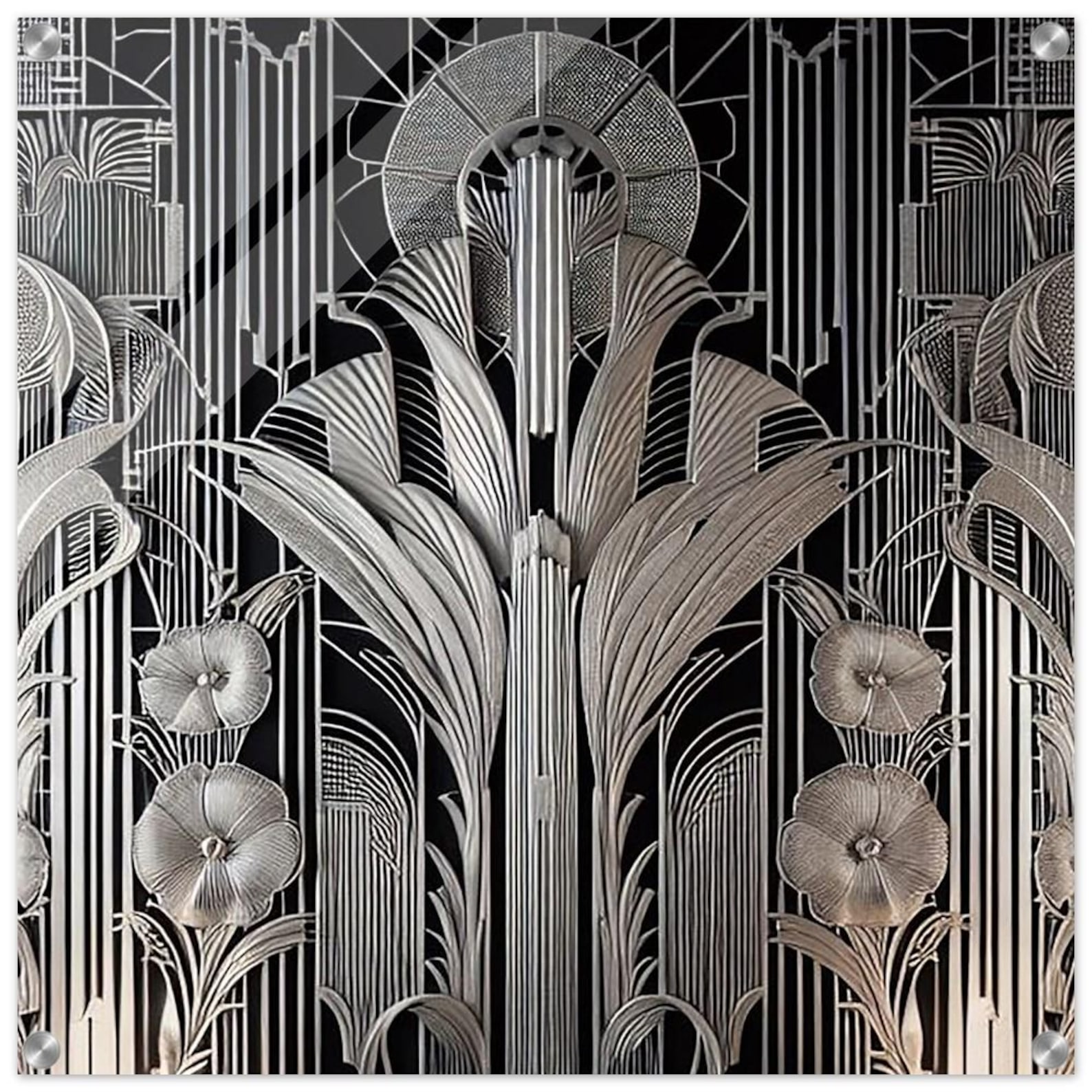 Art Deco Wall Art 'interior Detail' Acrylic Print - Vibrant, Modern ...