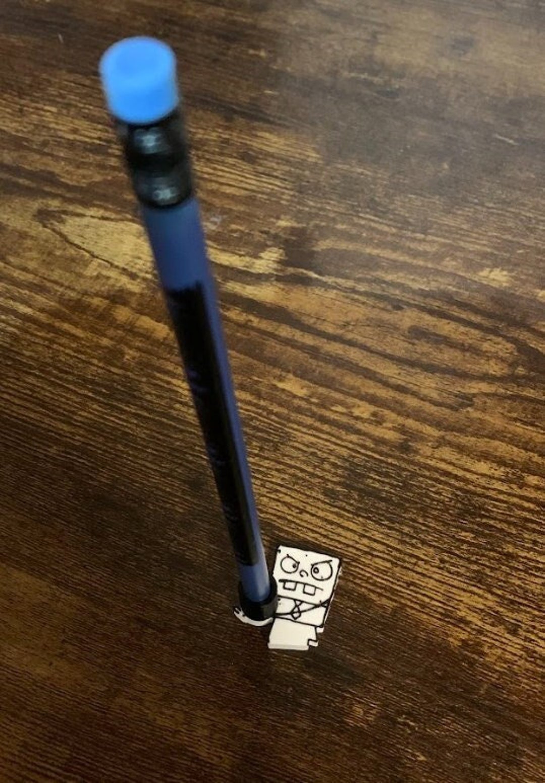 Doodlebob Pencil Holder Attack Mode - Etsy
