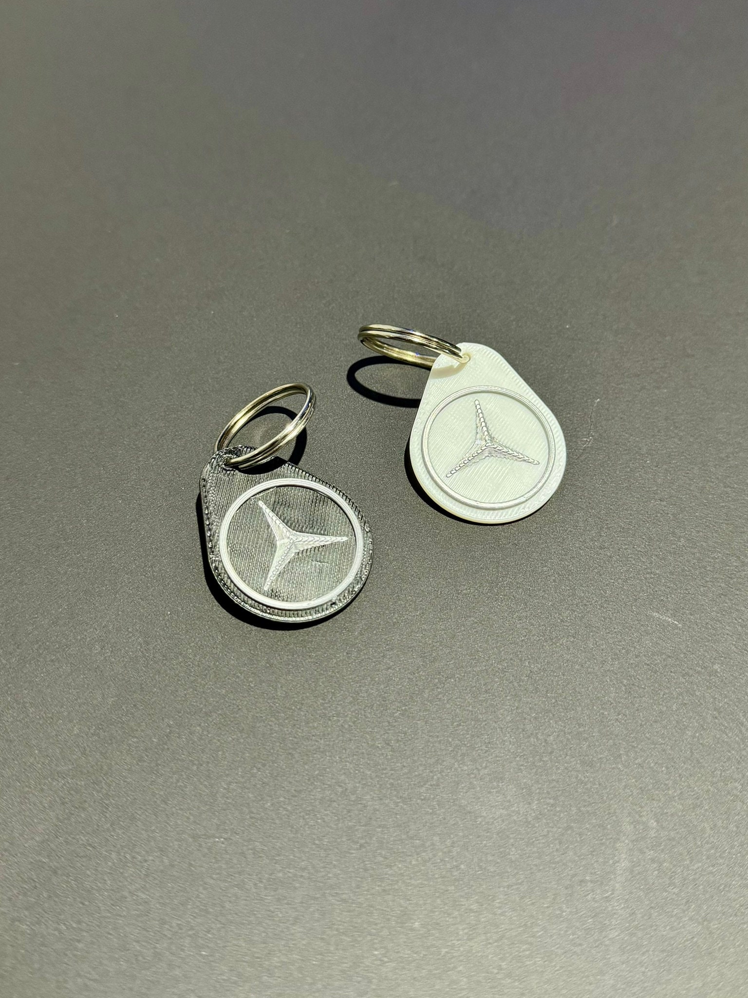 Mercedes Logo Keychain - Etsy