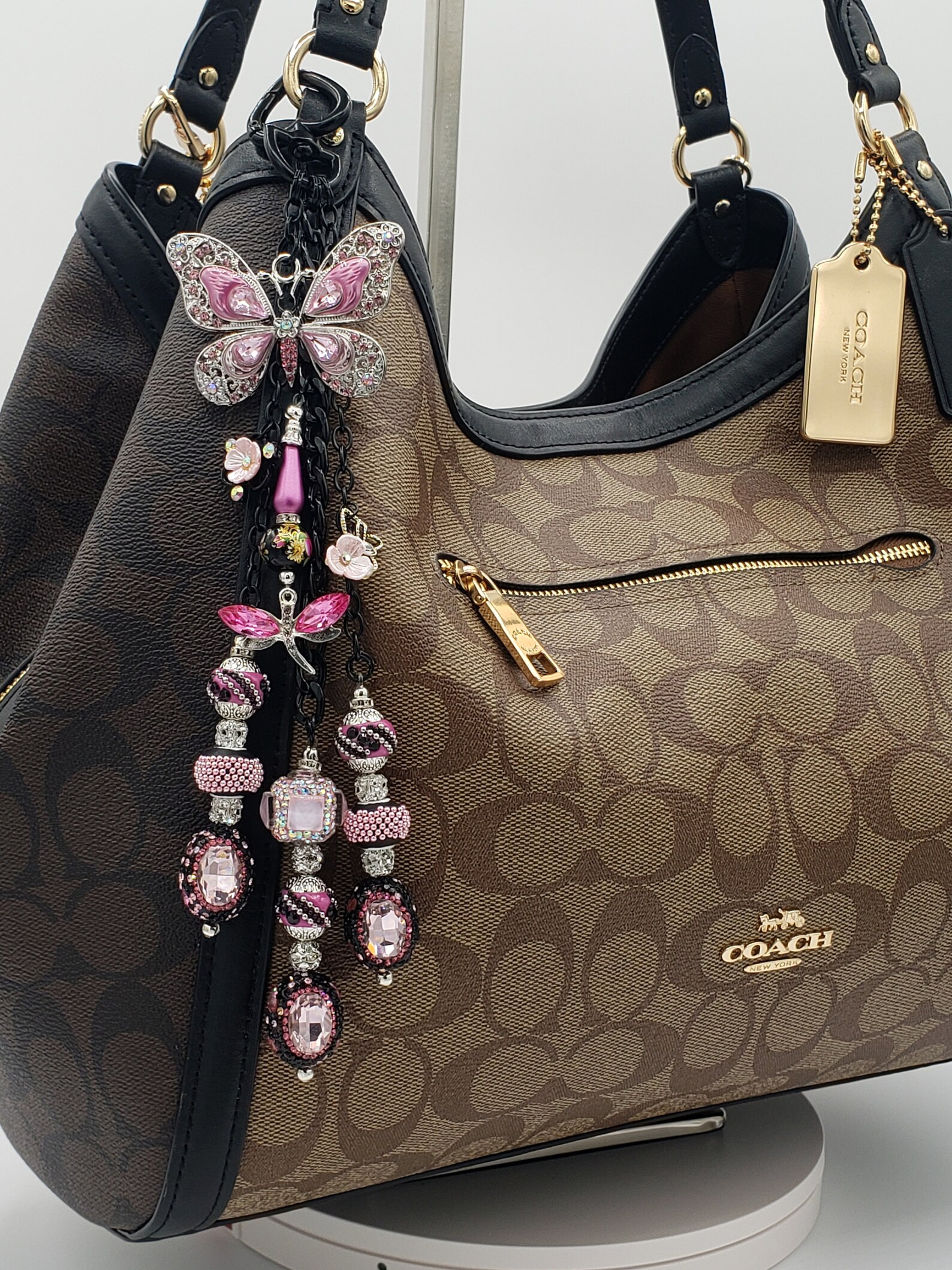 Eye Catching Butterfly Purse Charm - Etsy