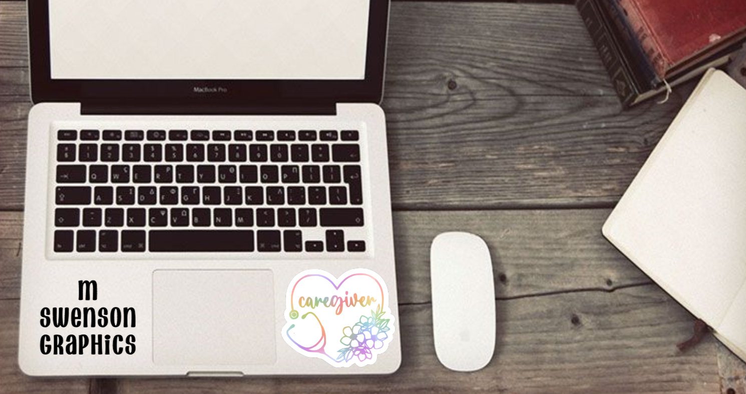 Caregiver Sticker, Caregiver Decal, Caregiver, Nurses Aid Sticker ...