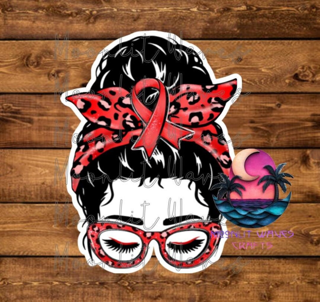 Stroke Awareness Sticker, Stroke Awareness Decal, Stroke Awareness ...