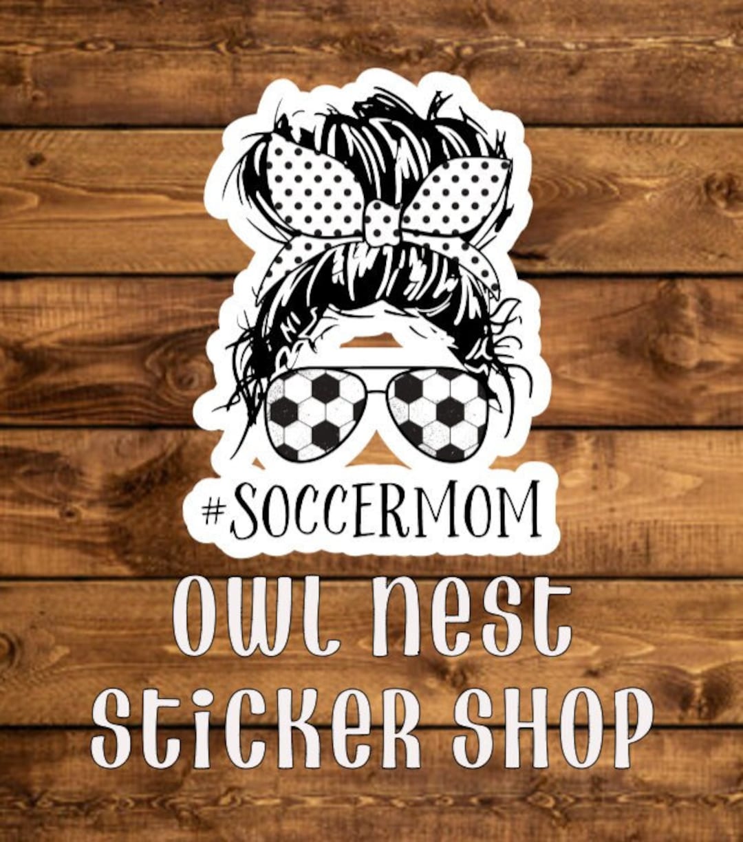 Soccer Mom Decal Soccer Mom Sticker Soccer Mom Soccer - Etsy