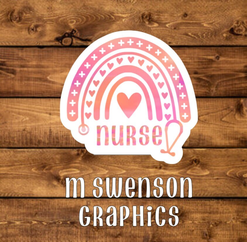 Nurse Sticker, Nurse Decal, Nurse, Rn Sticker, Rn Decal, Rn, Lpn ...