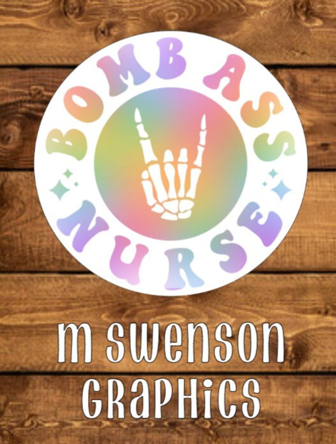 Bomb Ass Nurse Sticker Bomb Ass Nurse Decal Bomb Ass Nurse - Etsy