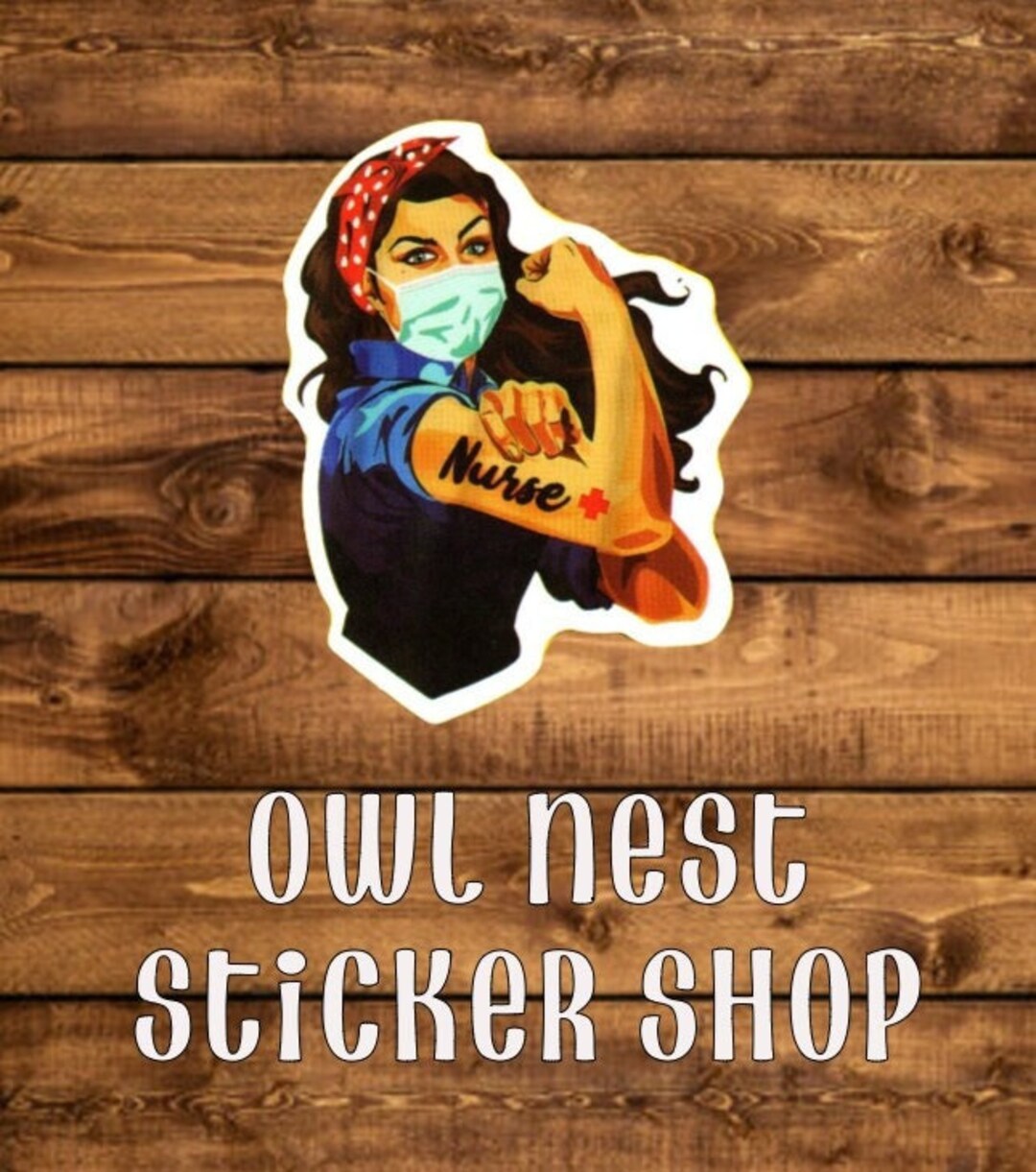 Nurse Sticker, Nurse Decal, Nurse, Strong Women Sticker, Strong Women ...