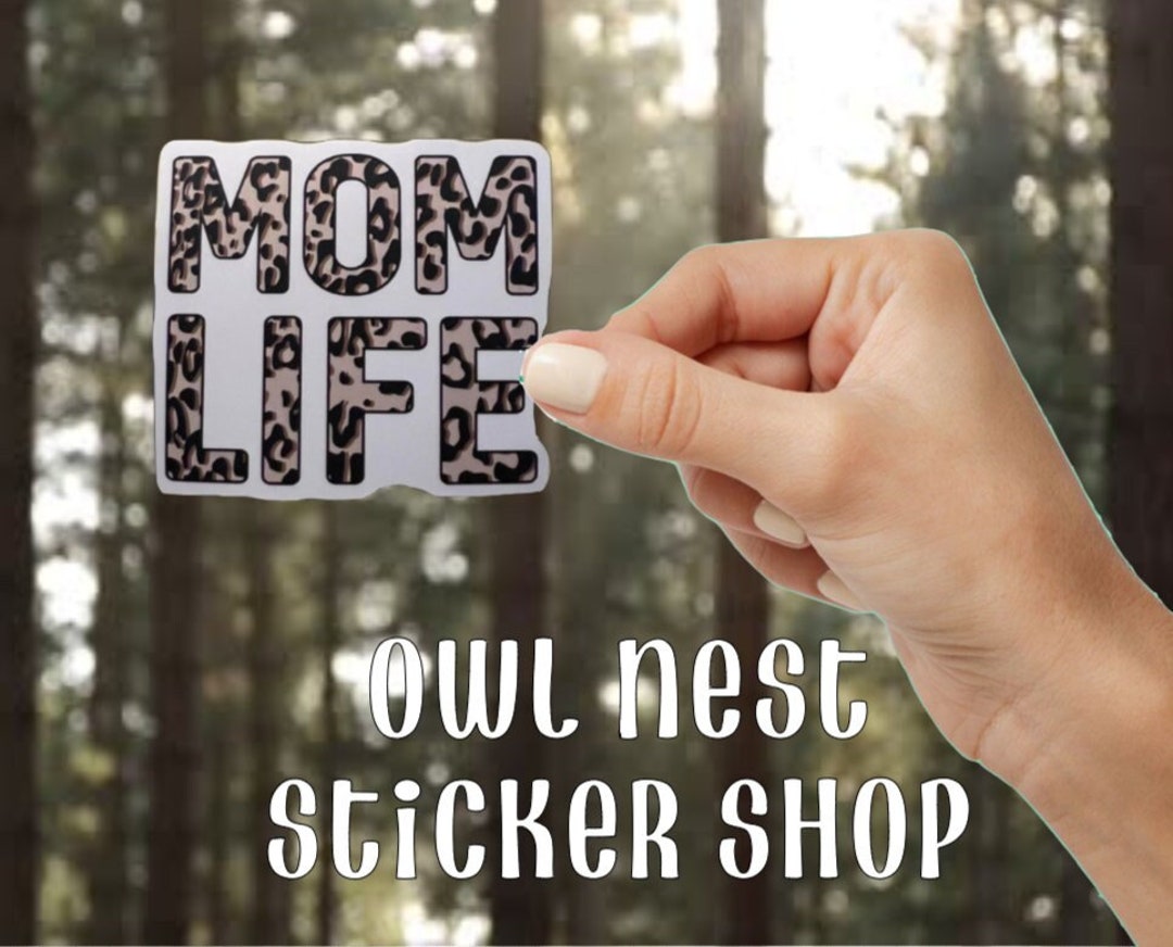 Mom Sticker Mom Decal Mom momlife Decal momlife Sticker - Etsy