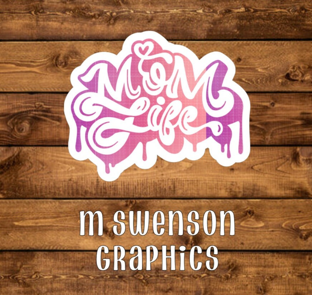 Mom Life Sticker, Mom Life Decal, Mom Life, Mom Sticker, Mom Decal, Mom ...