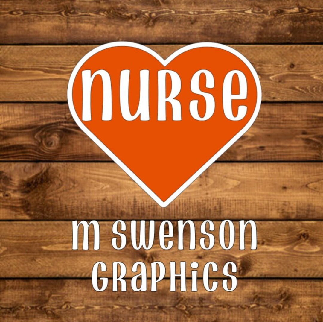 Nurse Sticker, Nurse Decal, Registered Nurse Sticker, Registered Nurse ...