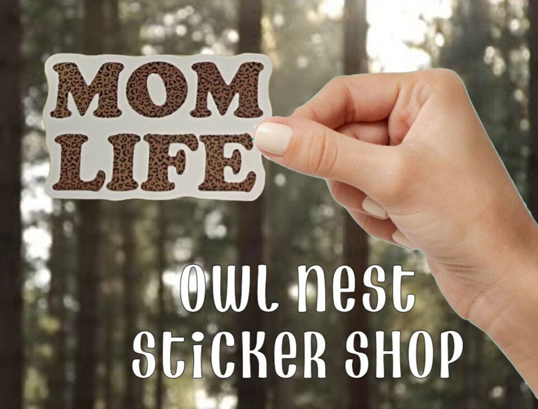 Mom Sticker Mom Decal Mom momlife Decal momlife Sticker - Etsy