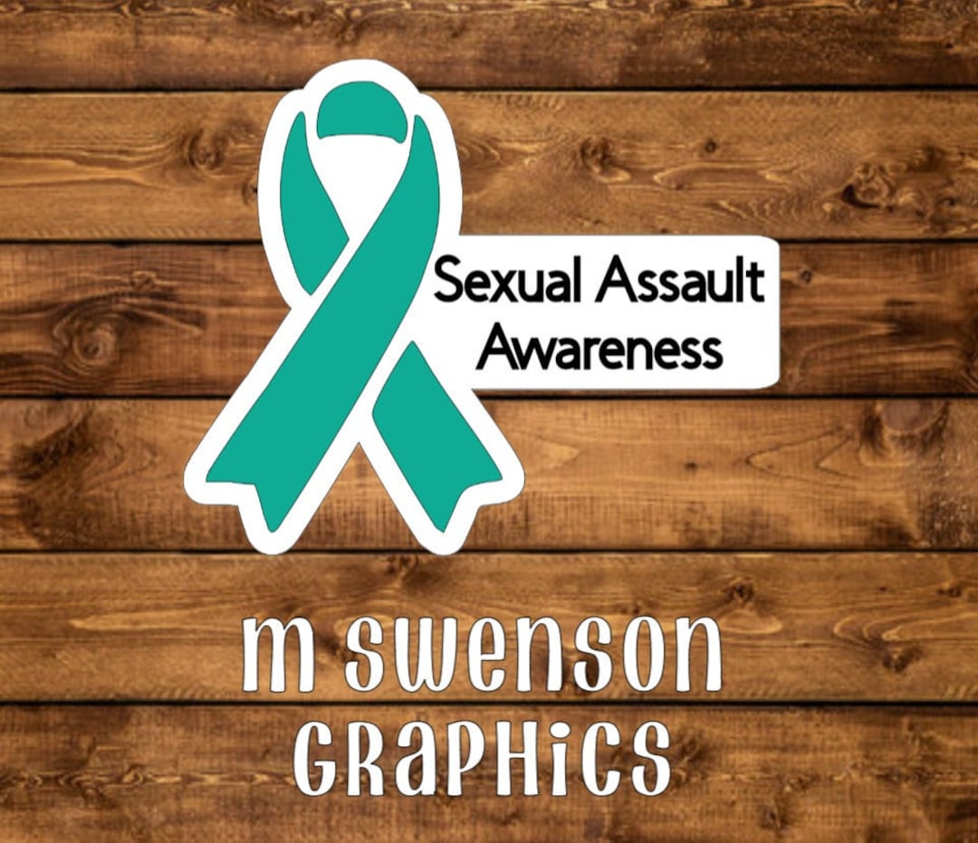 Sexual Assault Awareness, Sexual Assault Awareness Sticker, Sexual ...