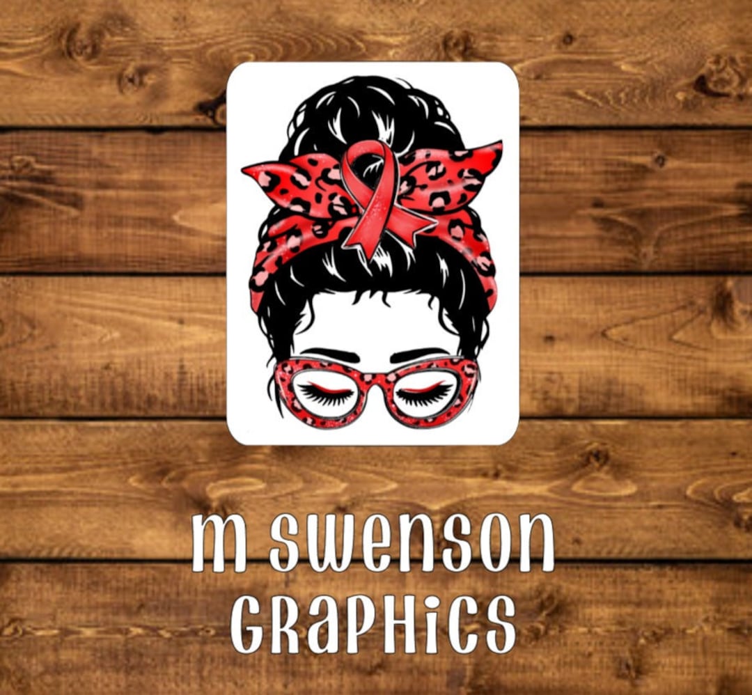 Heart Disease Sticker, Heart Disease Decal, Heart Disease, Heart ...