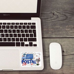 Postal Life Sticker, Postal Life Decal, Postal Life, Mail Carrier ...