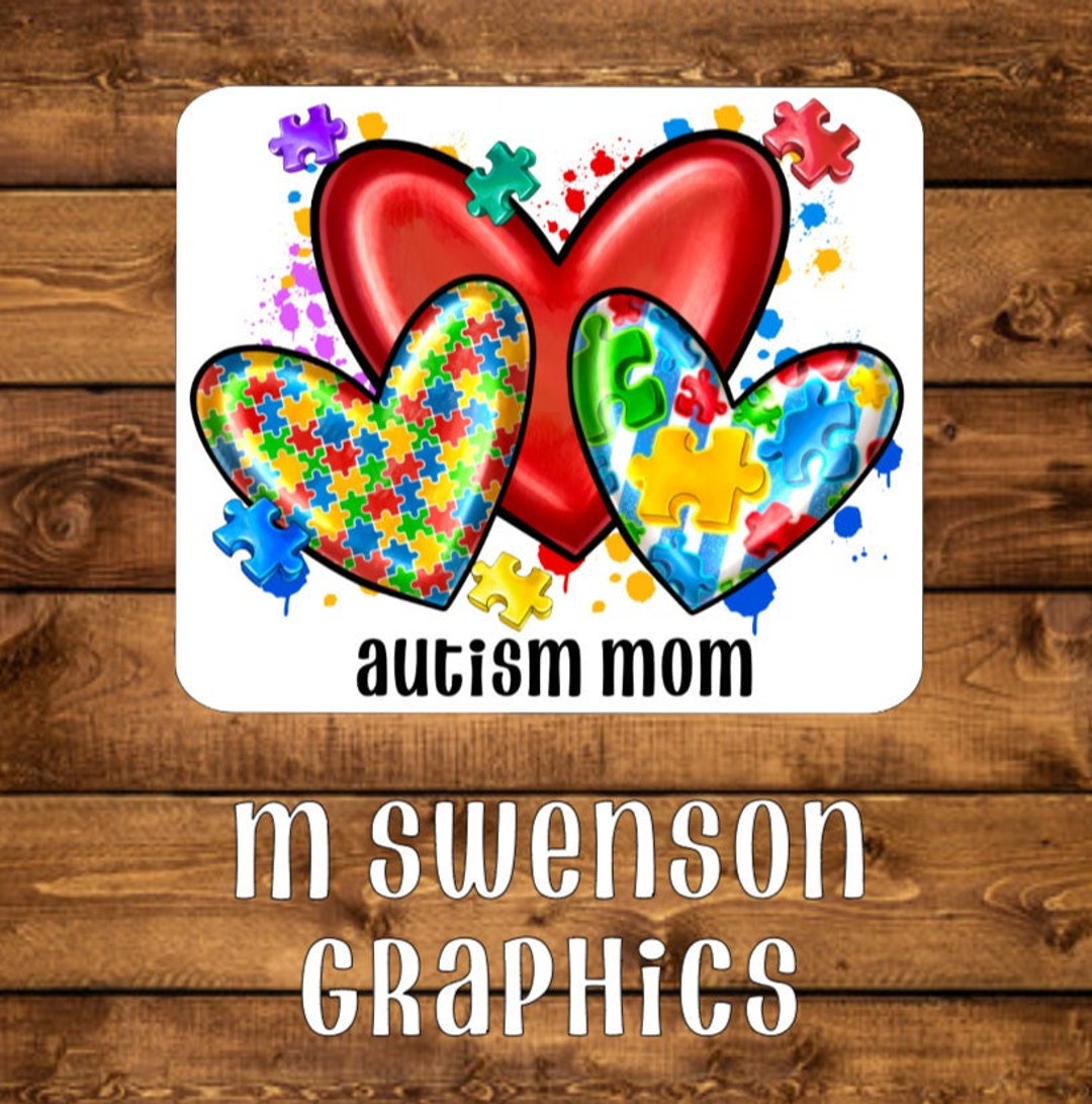 Autism Mom Sticker, Autism Mom Decal, Autism Mom, Mom Sticker, Mom ...