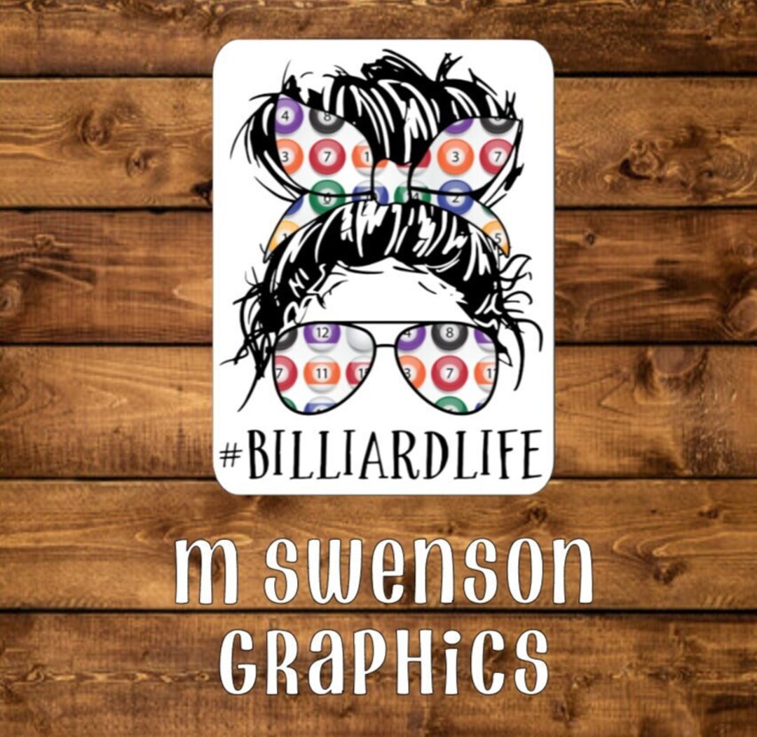 Billiard Life Sticker, Billiard Life, billiardlife, Billiardlife ...