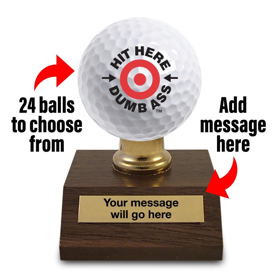 Funny Personalized Golf Award - Etsy