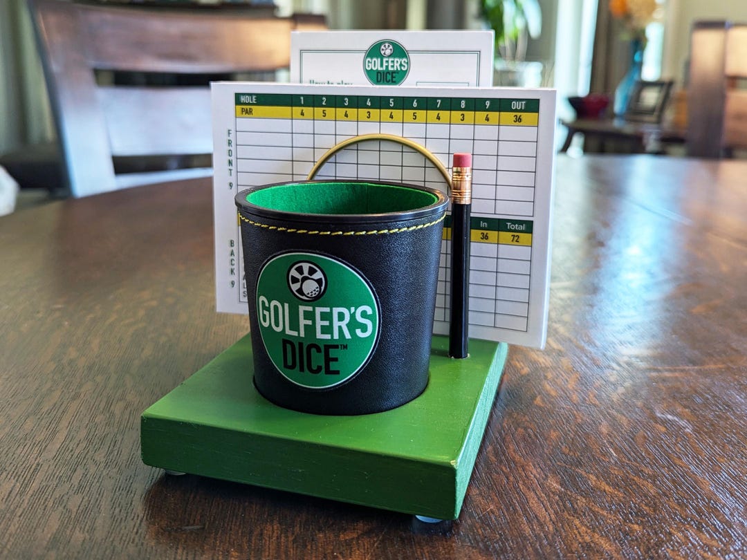 Golfer's Dice: A Fun Dice Game That Plays Like a Round of Golf. - Etsy