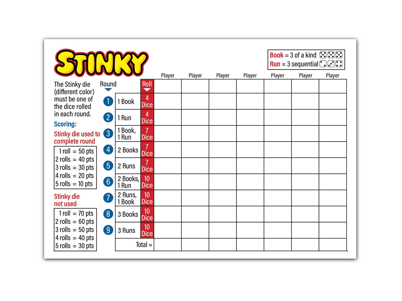 Stinky - Family Fun Dice Game - Etsy