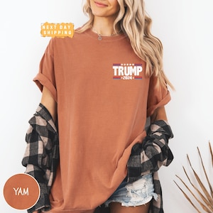 Trump 2024 Vintage Shirt, Comfort Colors Donald Trump Support Tee ...