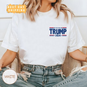 Trump 2024 Vintage Shirt, Comfort Colors Donald Trump Support Tee ...