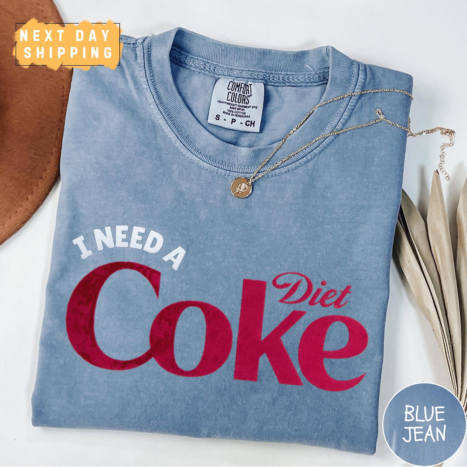 Luxury Velvet Print Diet Coke Comfort Colors Tee, Cute Soda Lover Gift ...