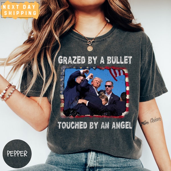 Grazed by a Bullet - Etsy
