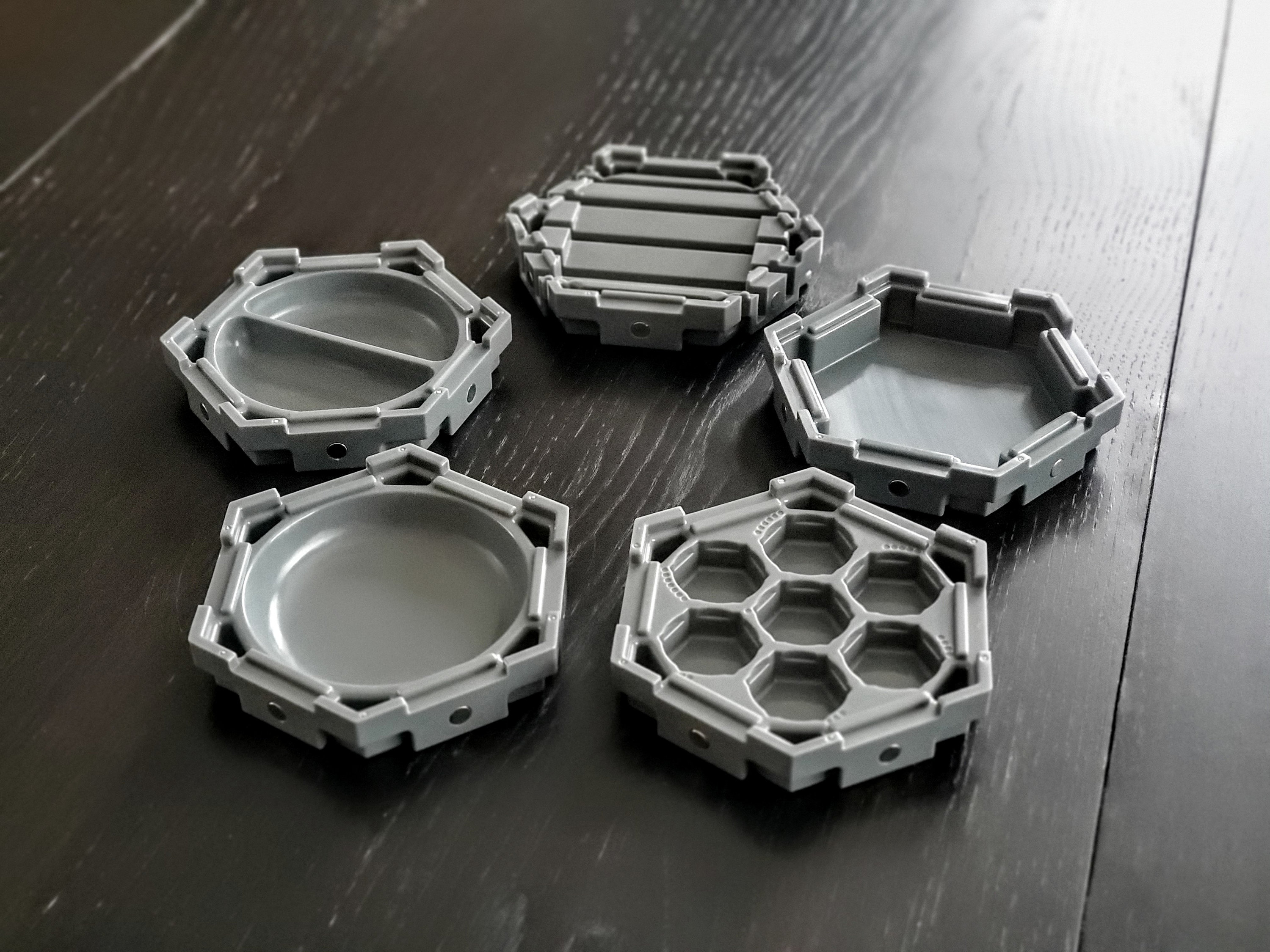 HEX Digital STL 3D Printing Files (all 6 HEX Designs) - Magnetic Board ...
