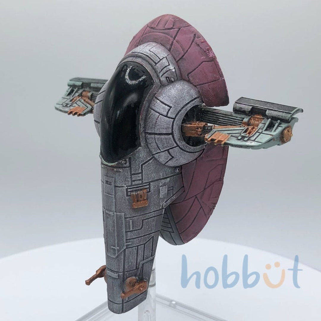 Firespray-class Patrol Craft (slave 1) - Professionally Painted X-wing ...