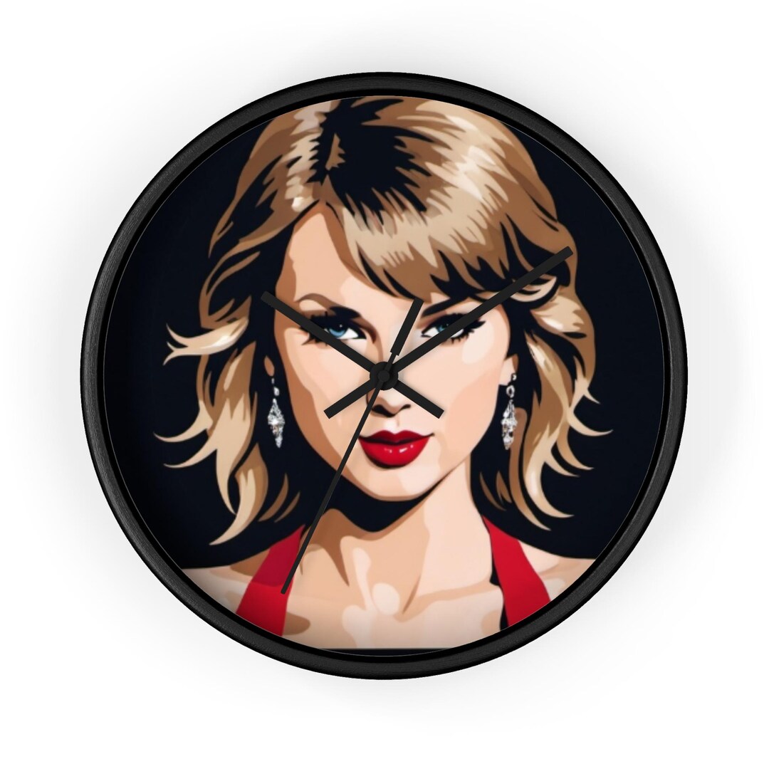 Taylor Swift Wall Clock, Taylor Swiftie Merch, Eras Tour, Eras Tour ...