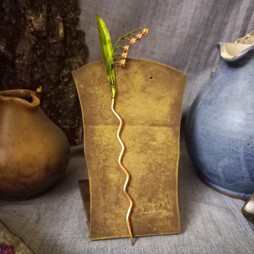 Copper Hairpin Lily of the Valley - Etsy