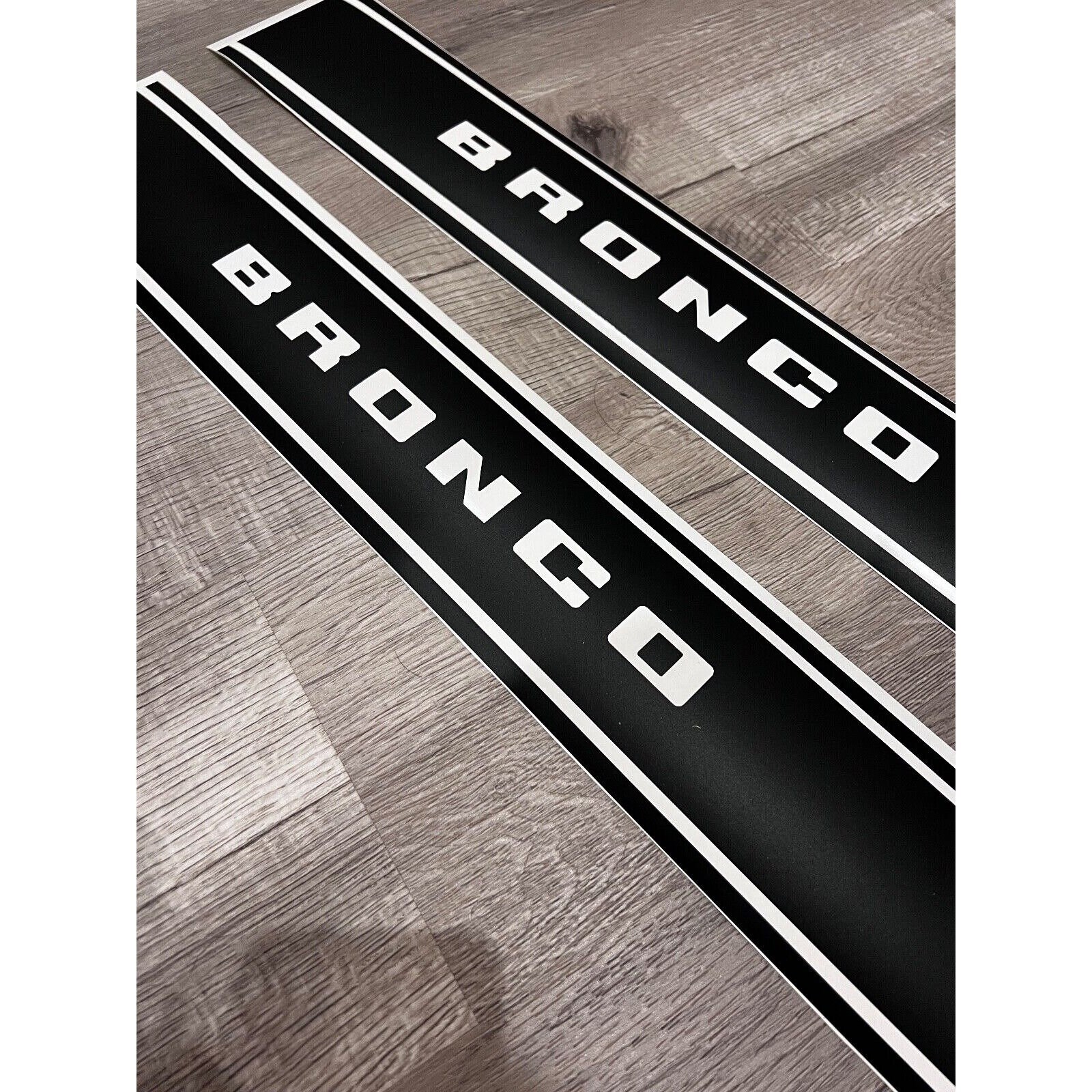 Ford Bronco 2021-2024 Vinyl Side Decals 4dr Sedan Badlands - Etsy