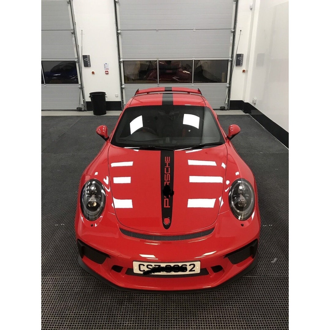 Carbon Fiber Custom Hood Stripe Decal for Porsche 911 - Etsy