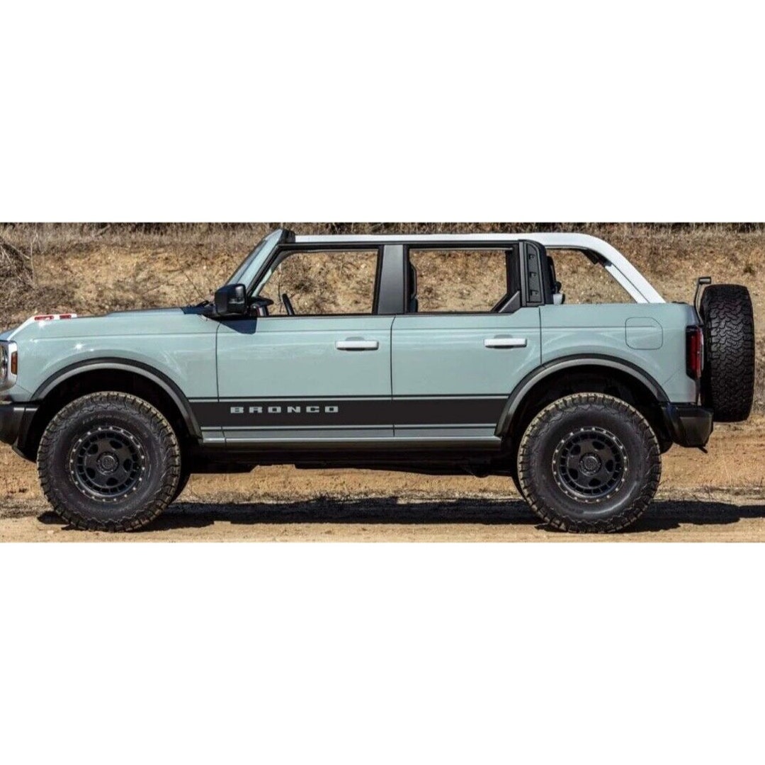 Ford Bronco 2021-2024 Vinyl Side Decals 4dr Sedan Badlands - Etsy