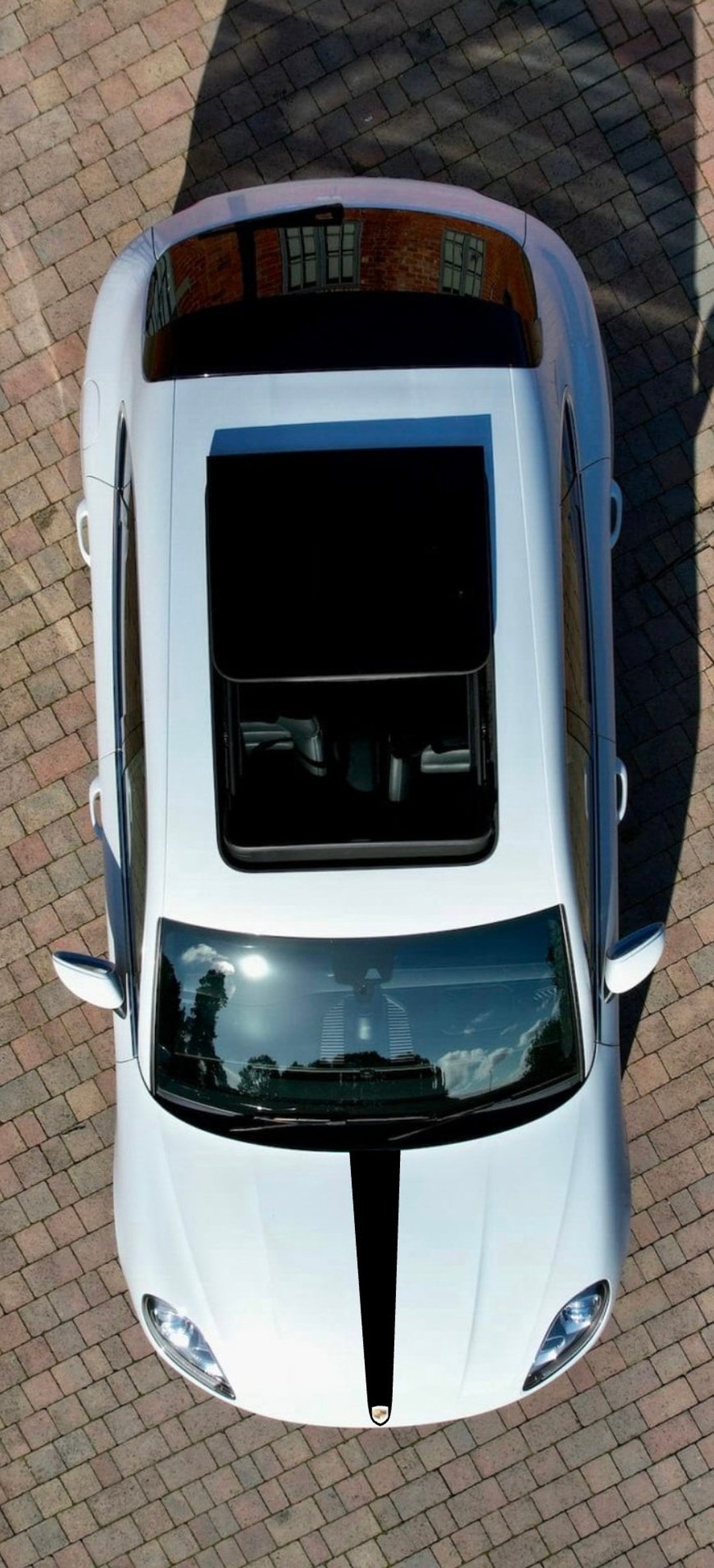 Custom Solid NO FONT Hood Stripe Decal for Porsche Panamera - Etsy