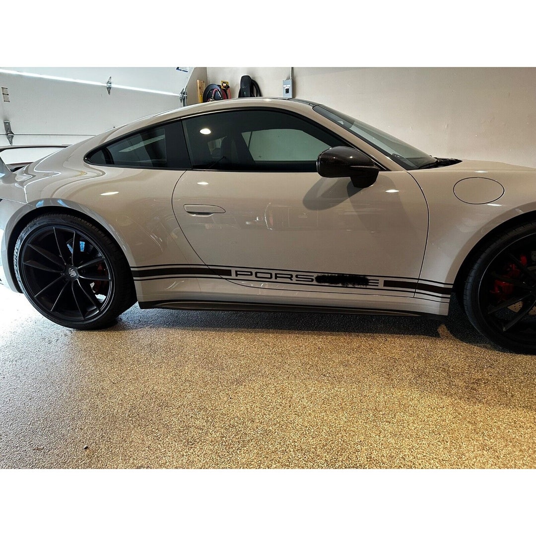 Triple Stripe Custom Side Decals Set for Porsche 2020-2023 911 - Etsy