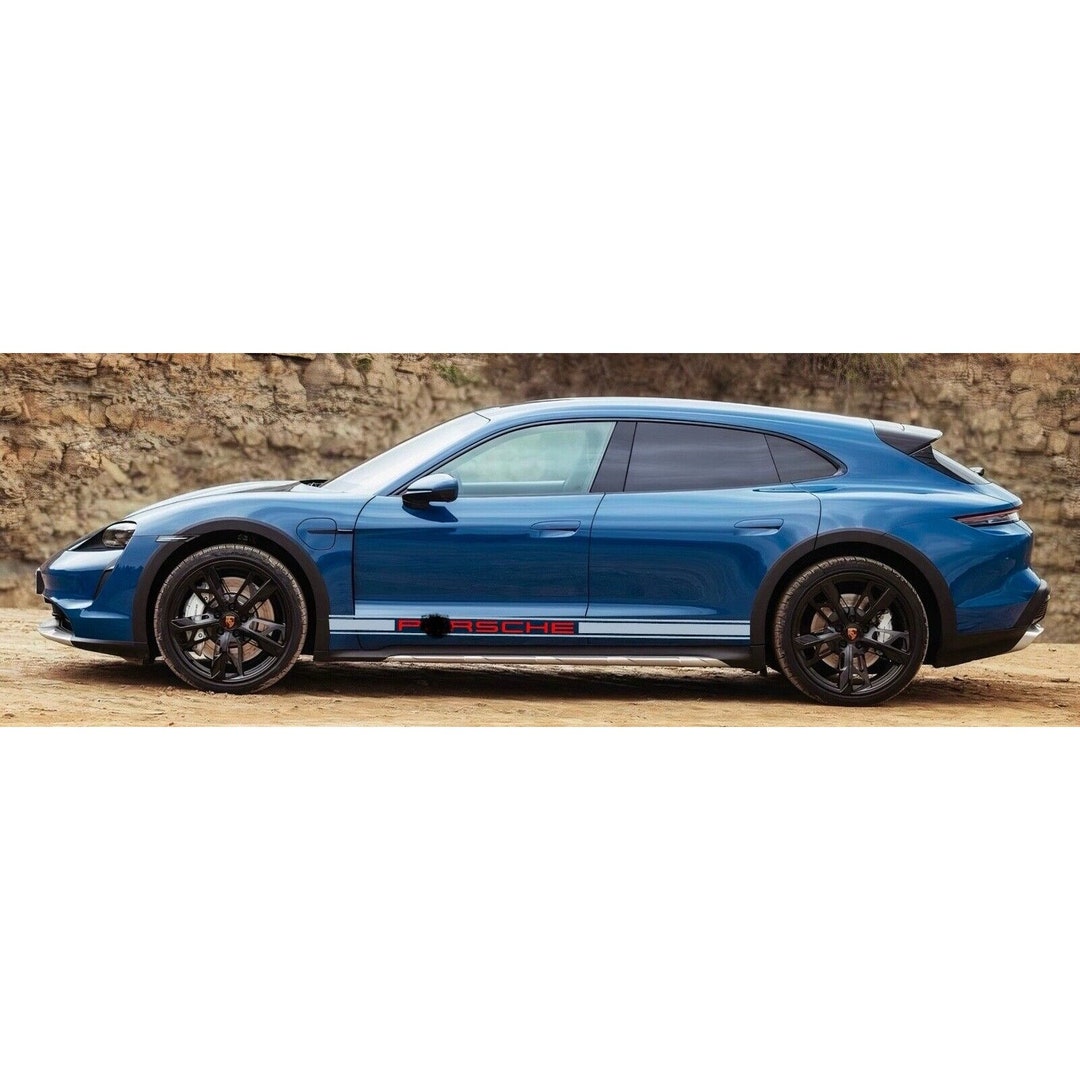 Two Tone Triple Stripe Side Custom Decal Set for Porsche - Etsy