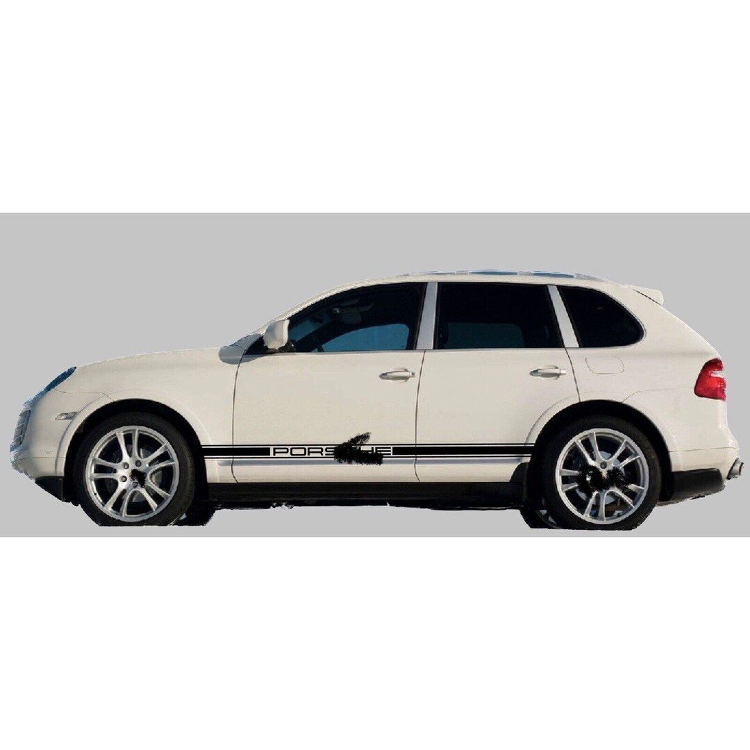 Triple Stripe Custom Side Decals Set for Porsche Cayenne - Etsy