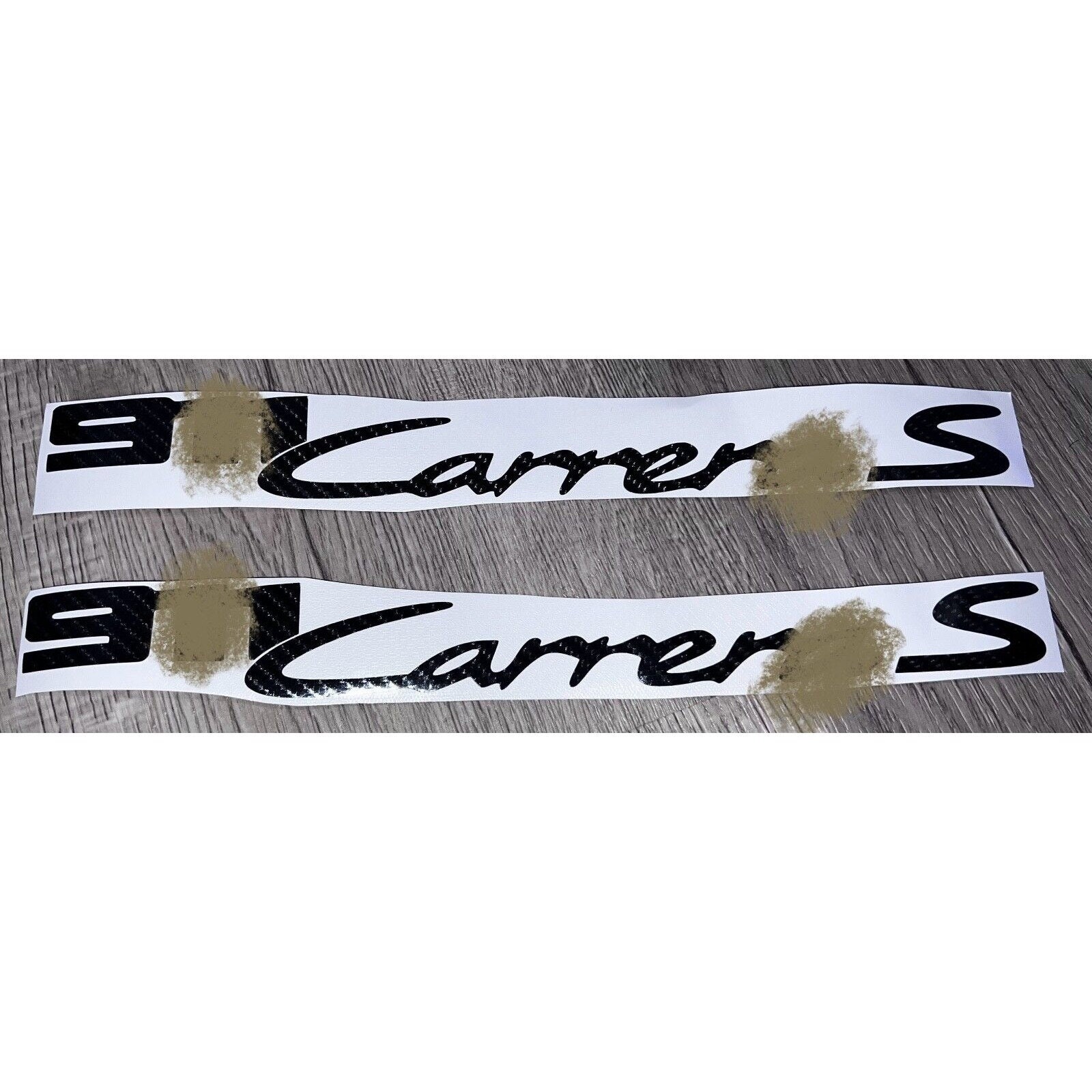 CARBON FIBER Custom 911 Carrera S Decals for Porsche 911 - Etsy