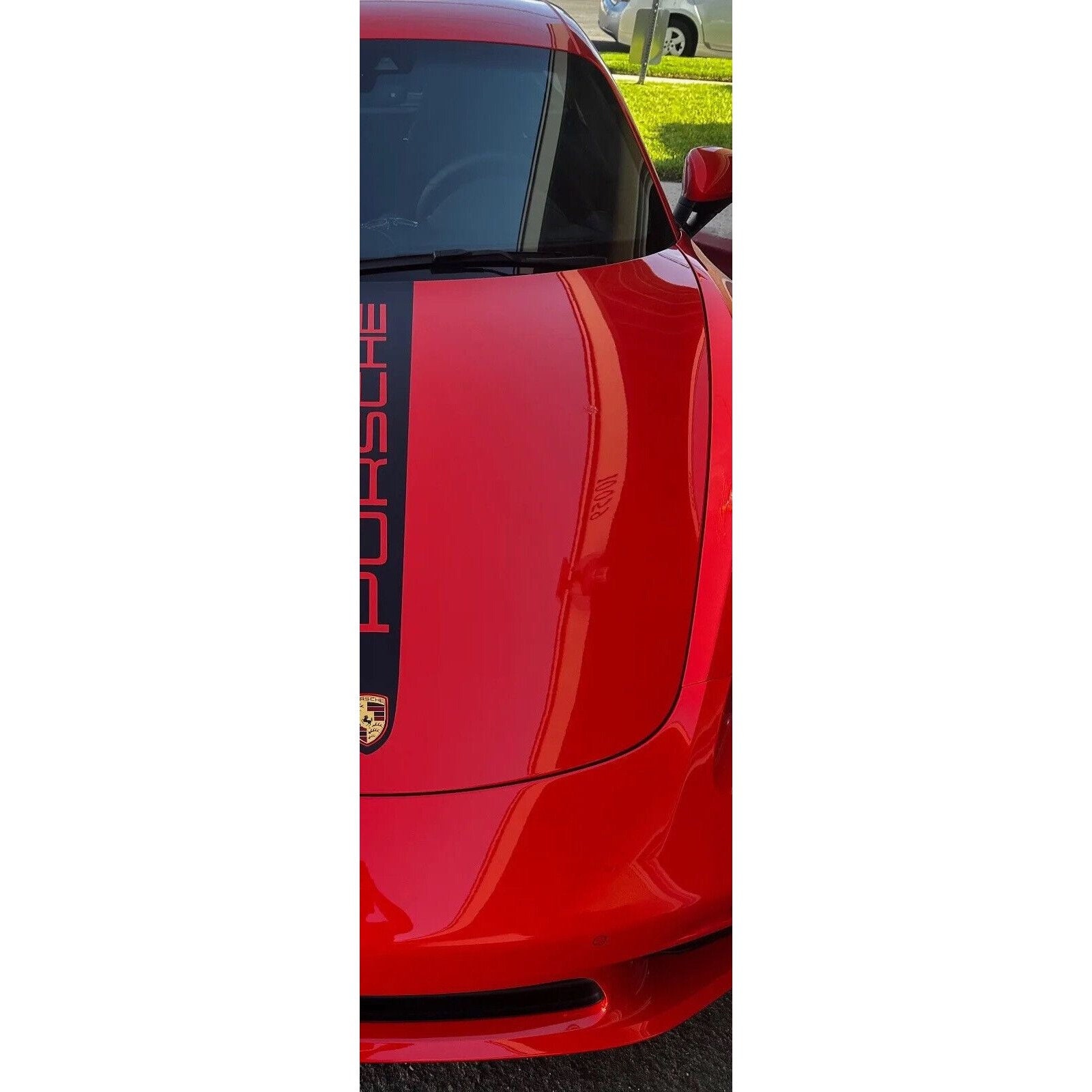 Carbon Fiber Custom Hood Stripe Decal for Porsche Boxster - Etsy