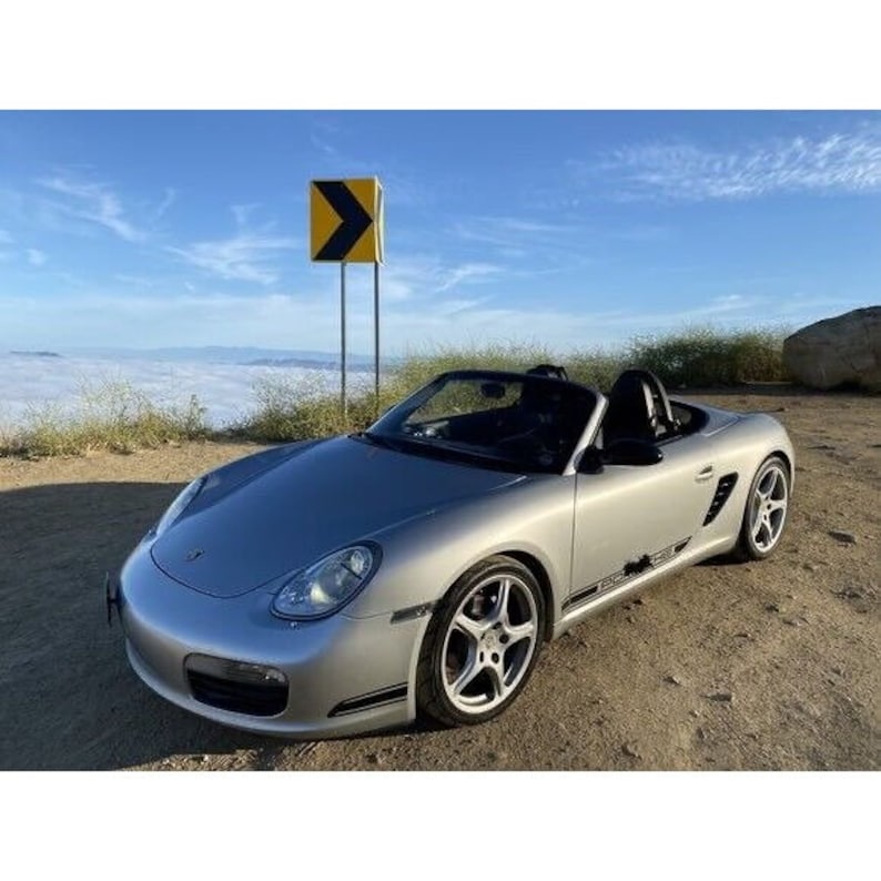Triple Stripe Custom Side Decals Set for Porsche Boxster - Etsy