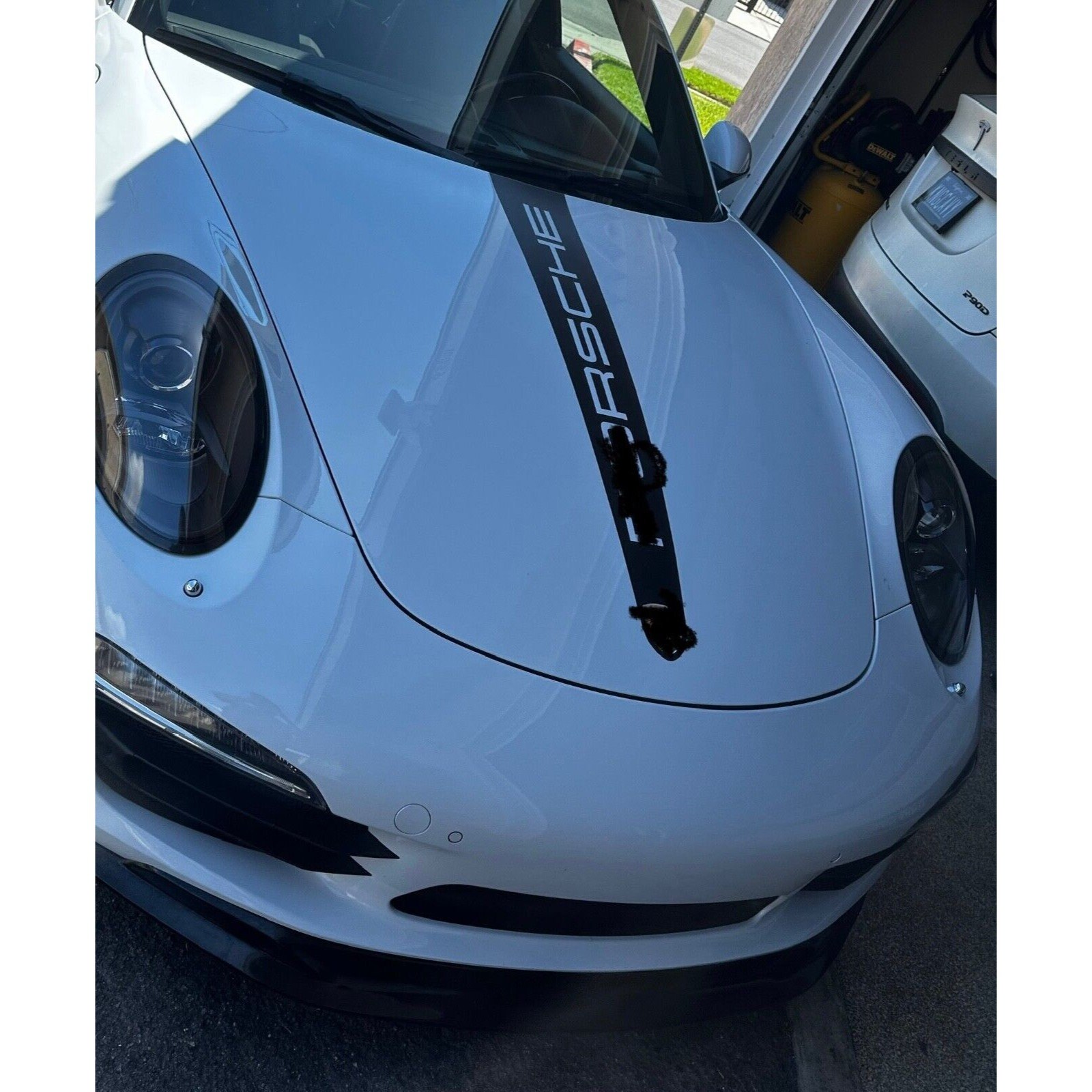 Carbon Fiber Custom Hood Stripe Decal for Porsche 911 - Etsy
