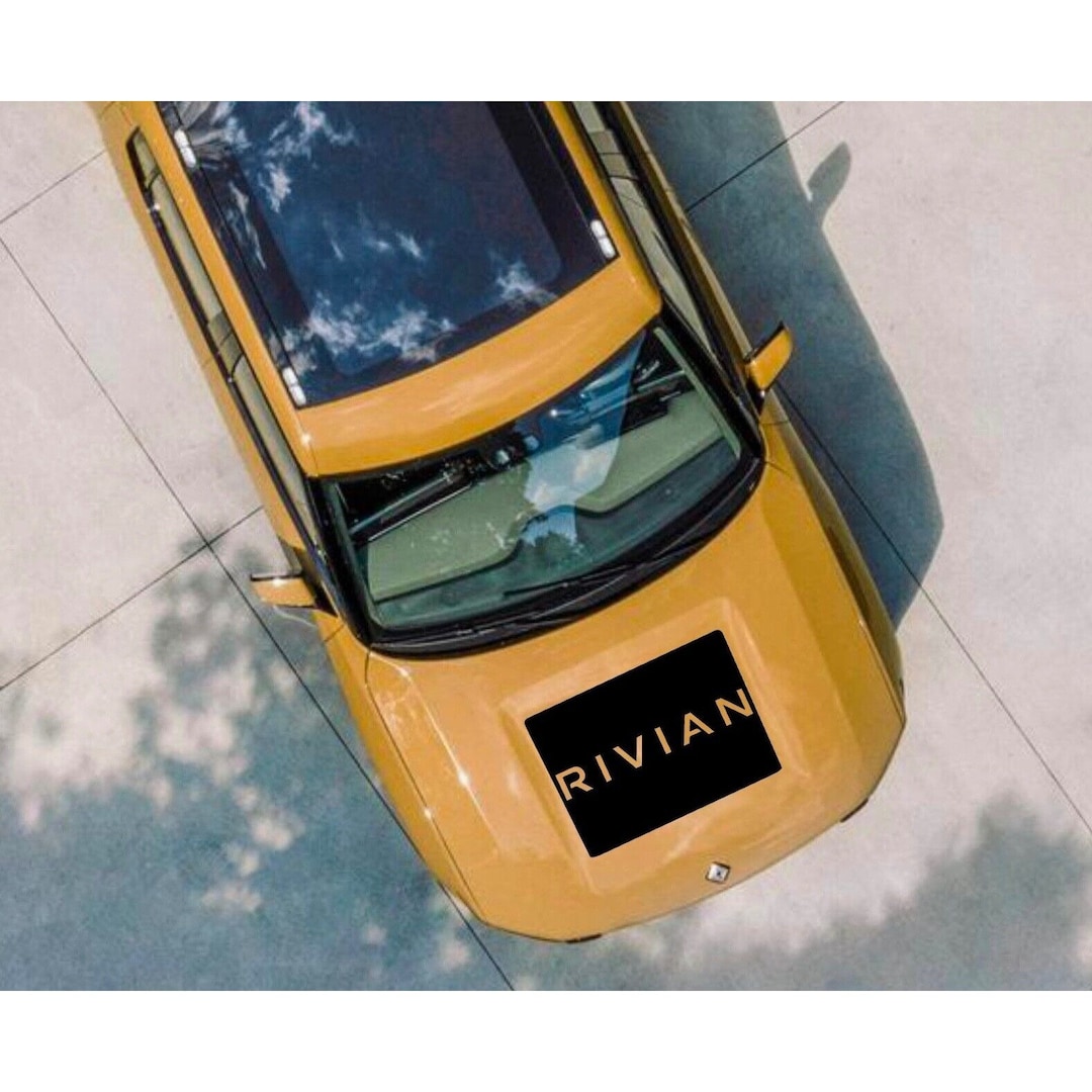 Rivian R1T 2021-2024 Custom Hood Cowl Rocker Decal Graphics EV - Etsy