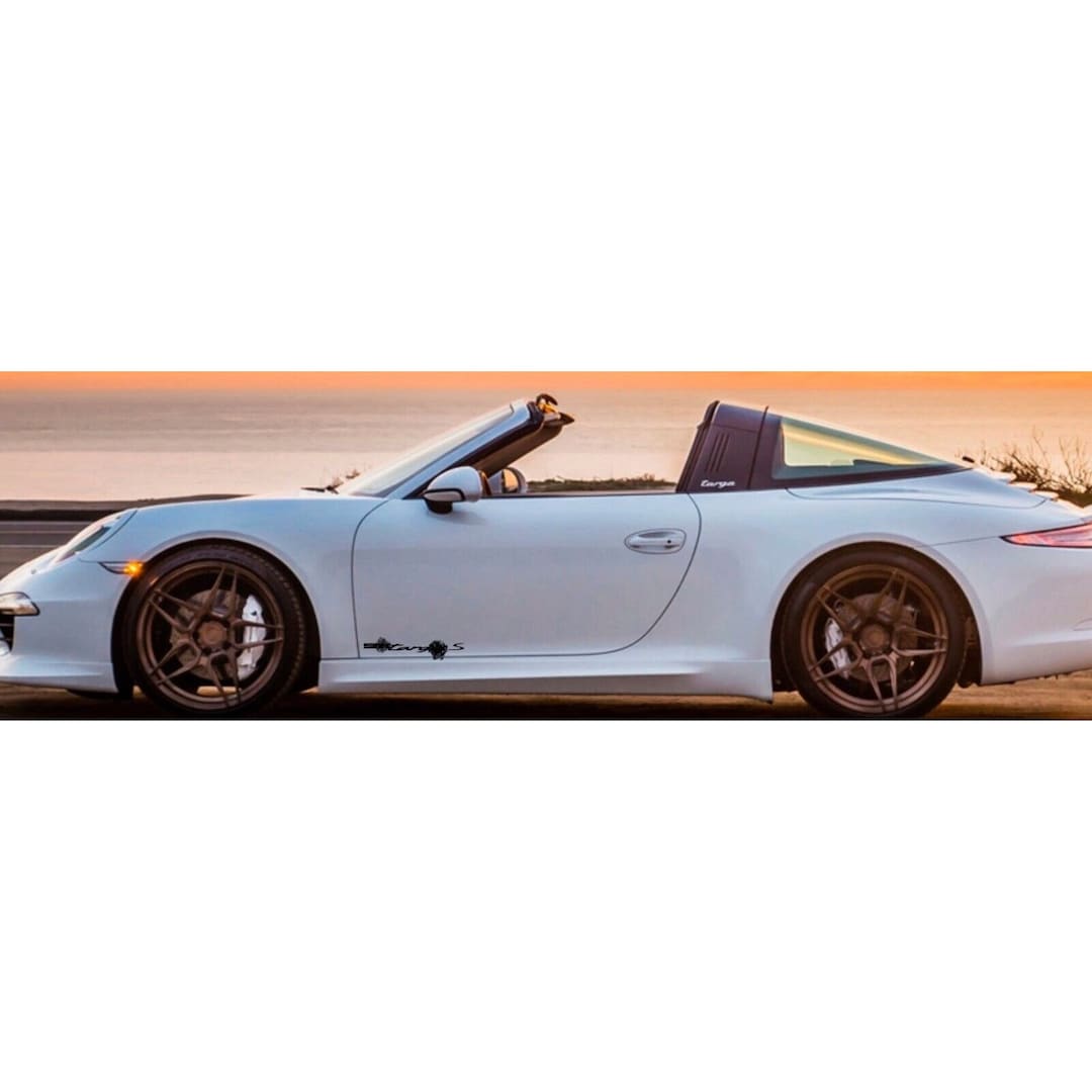 Custom 911 Targa S Door Decals Set for Porsche 911 2012-2024 - Etsy